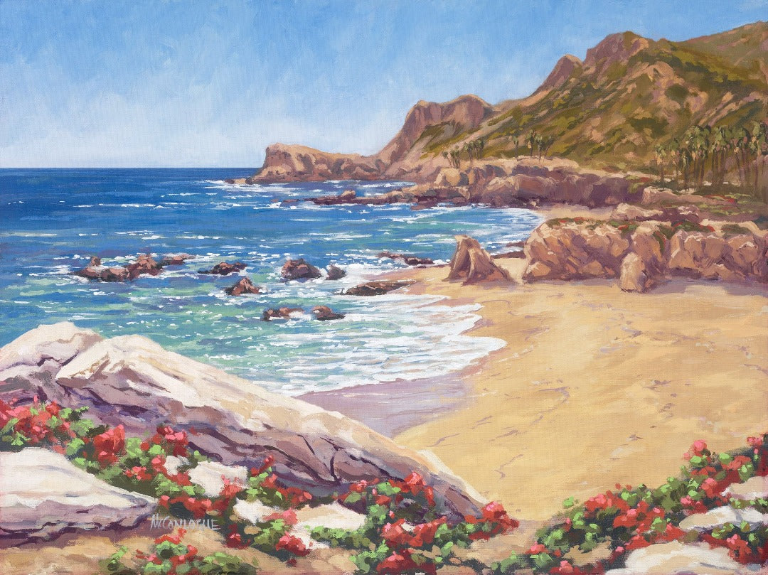 Cabo San Lucas, Playa Chileno Cabos, fine art oil painting, seascape ...